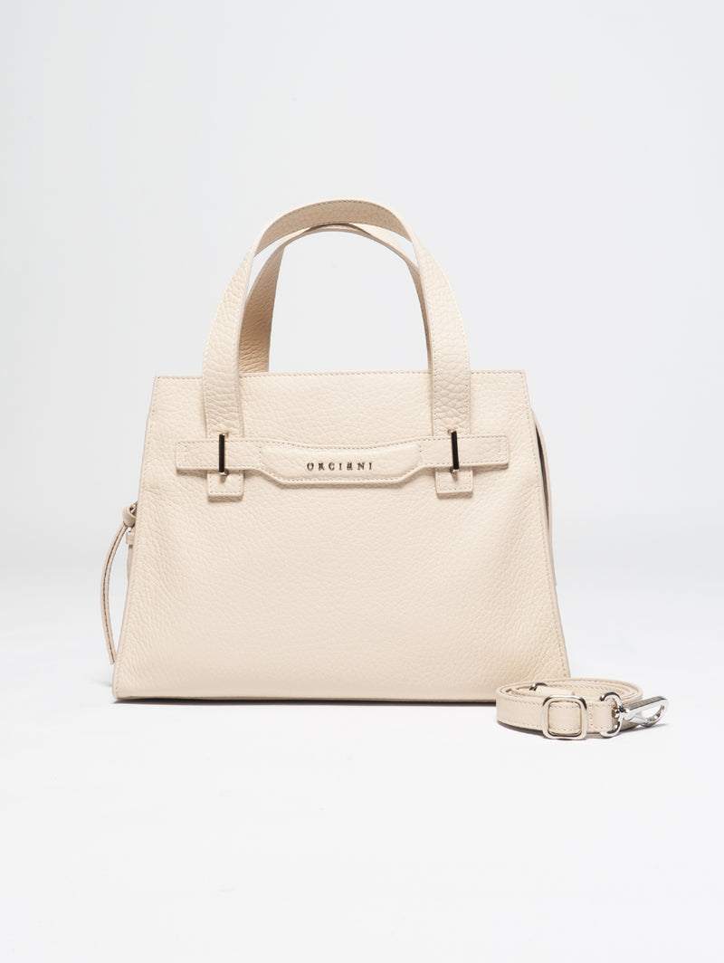 ORCIANI - Borsa a Mano Posh Avorio – TRYME Shop