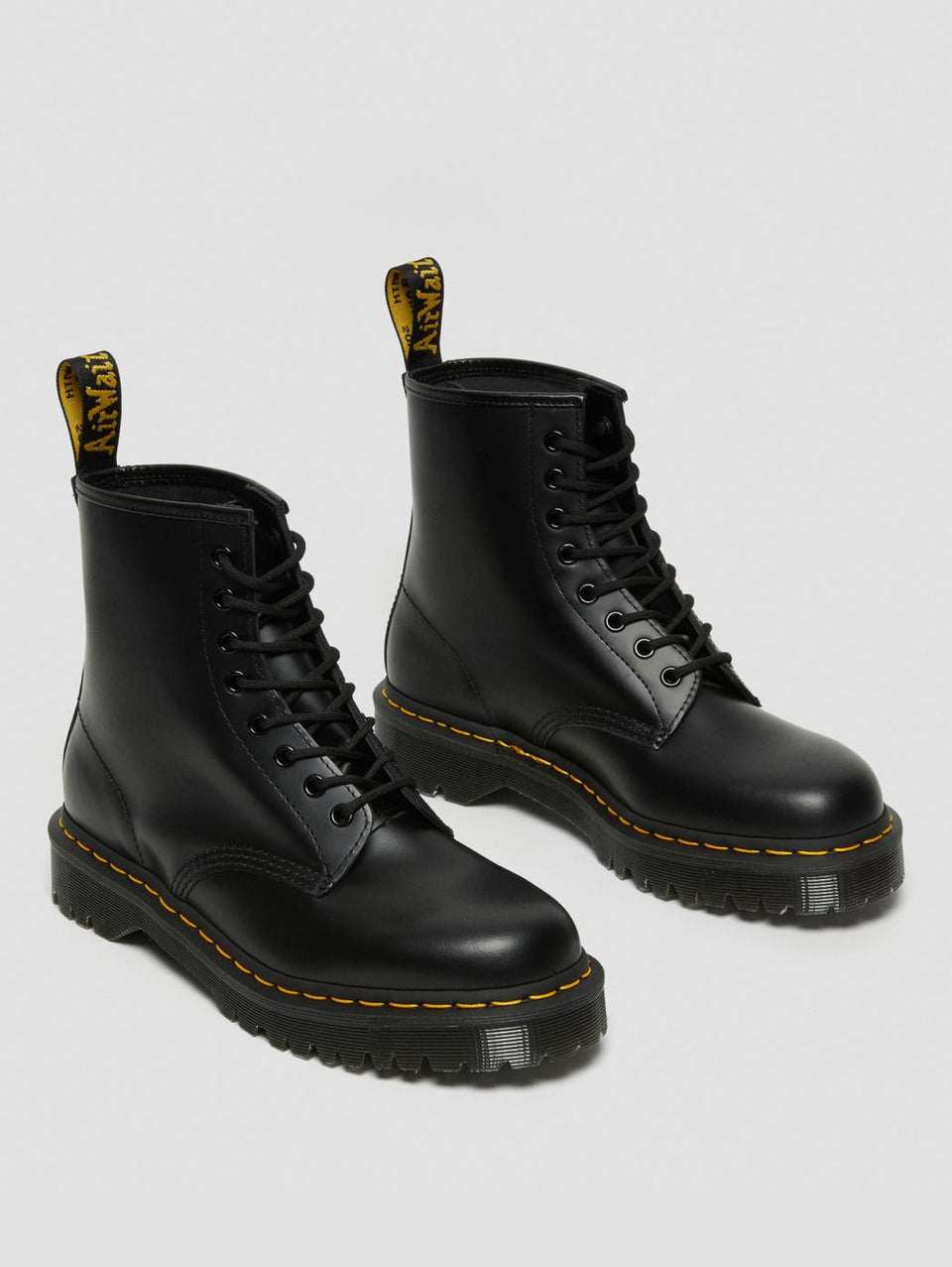 DR. MARTENS - Stivaletto Medio Stringato Bex Nero – TRYME Shop